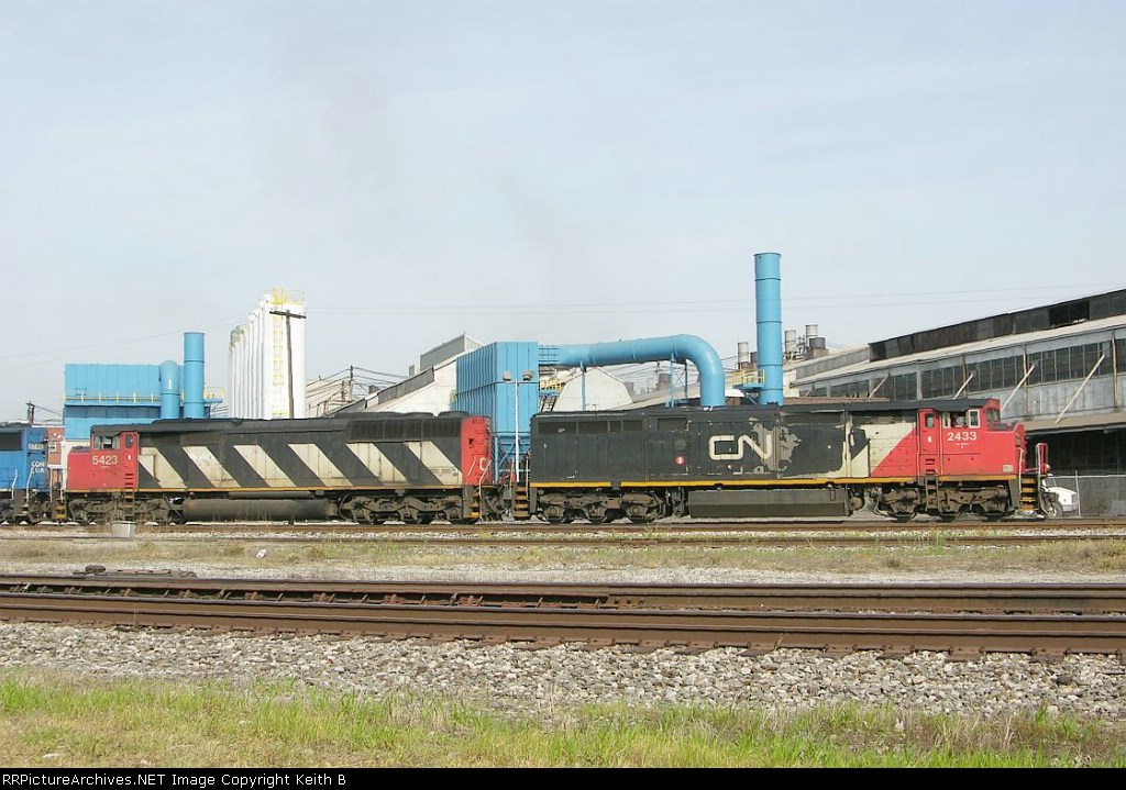CN 2433 and 5423